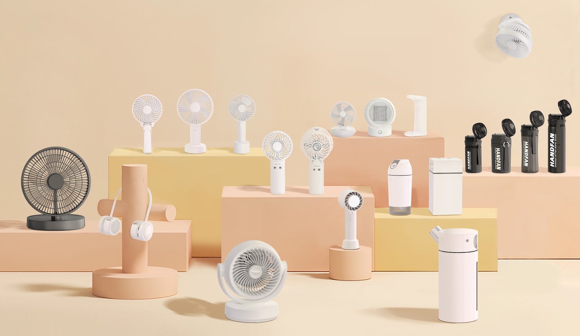 Mini electronic handheld fan – HandFan